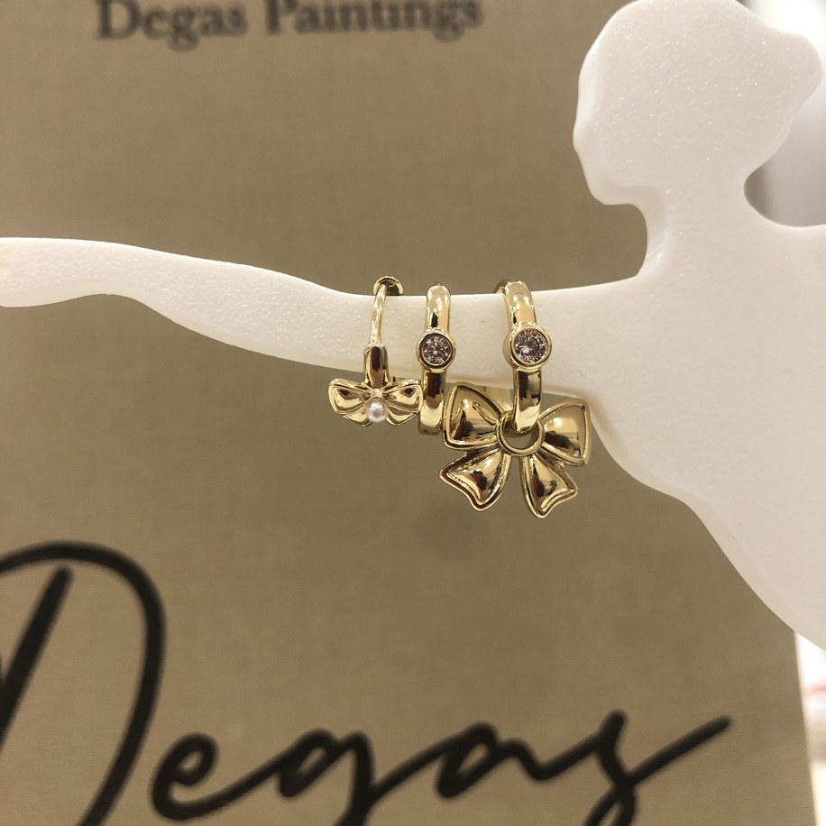 Xuping 3lü gold küpe | AyzemJewellery