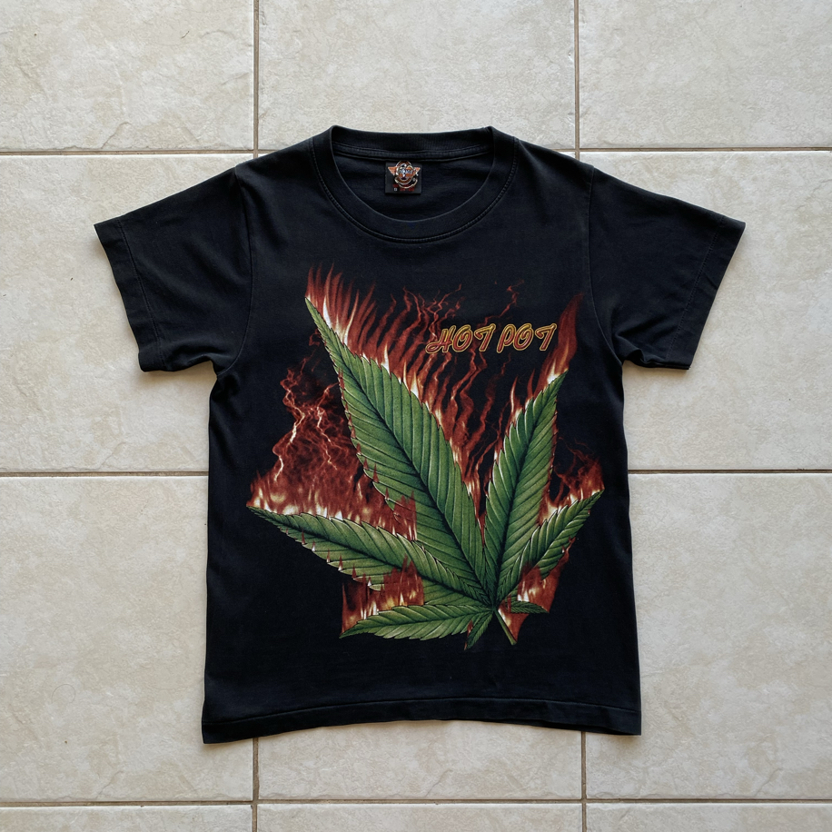 Y2K 420 Hot Pot Baby Tee | Beet Market