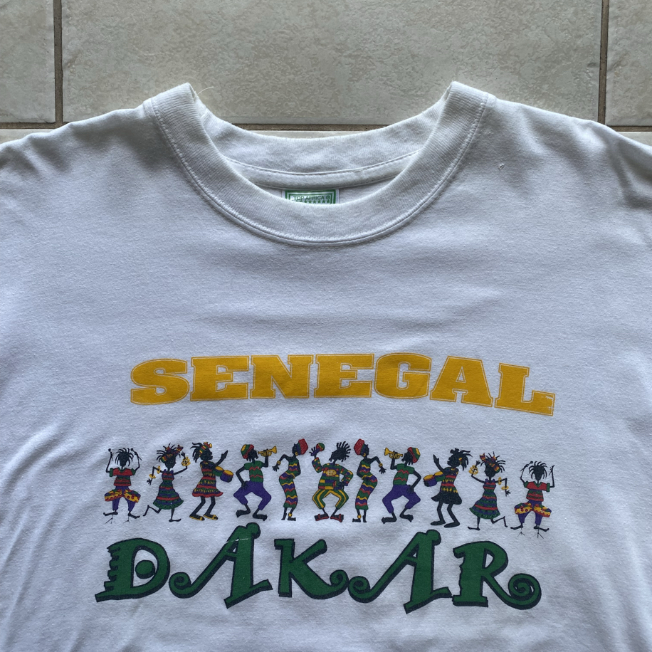90’s Dakar Senegal Tourist Tee Boxy S-M | Beet Market