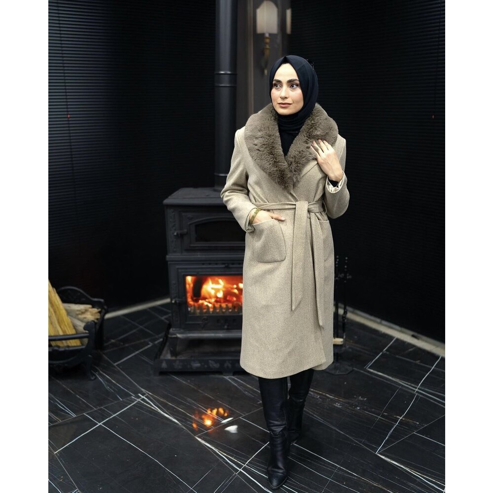 Kaşmir ( ELİF ) Model Bayan Kaban | BEKNER