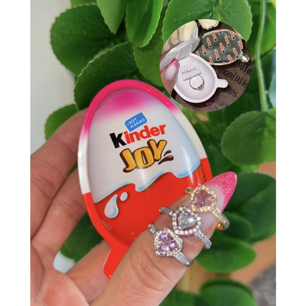 İçerisinden Pandora yüzük çıkan kinder joy | BOEM TAKI VE AKSESUAR