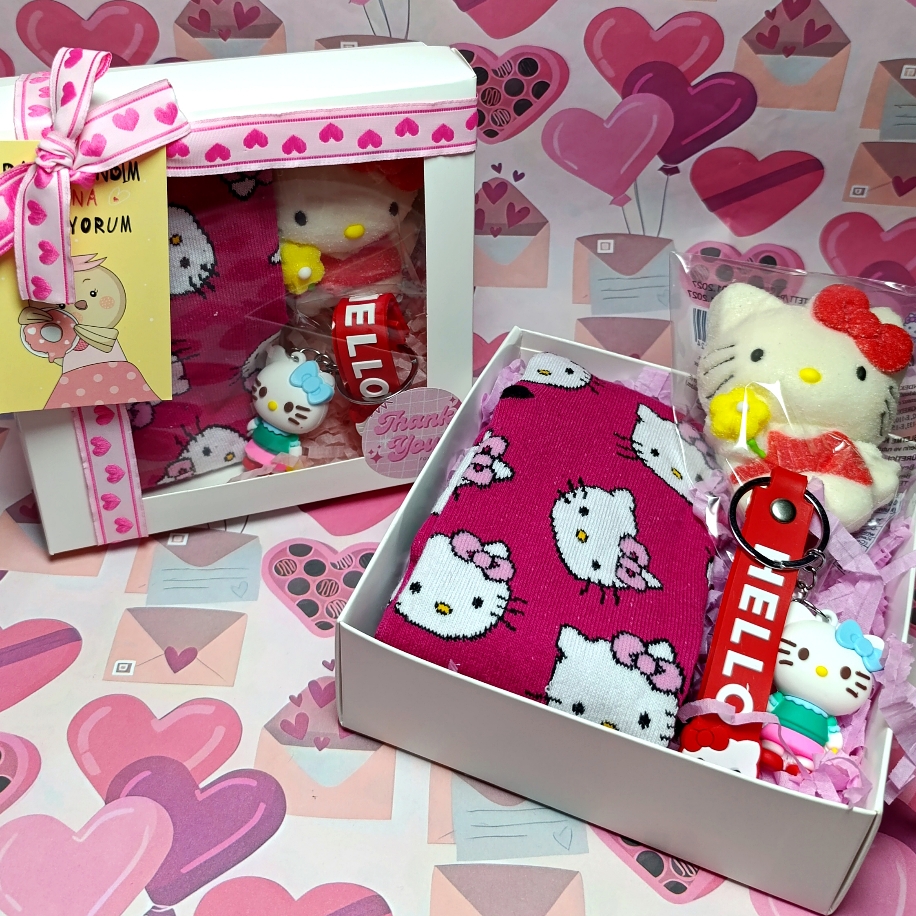 Hello kitty hediye seti | CESU TAKI DÜNYASI