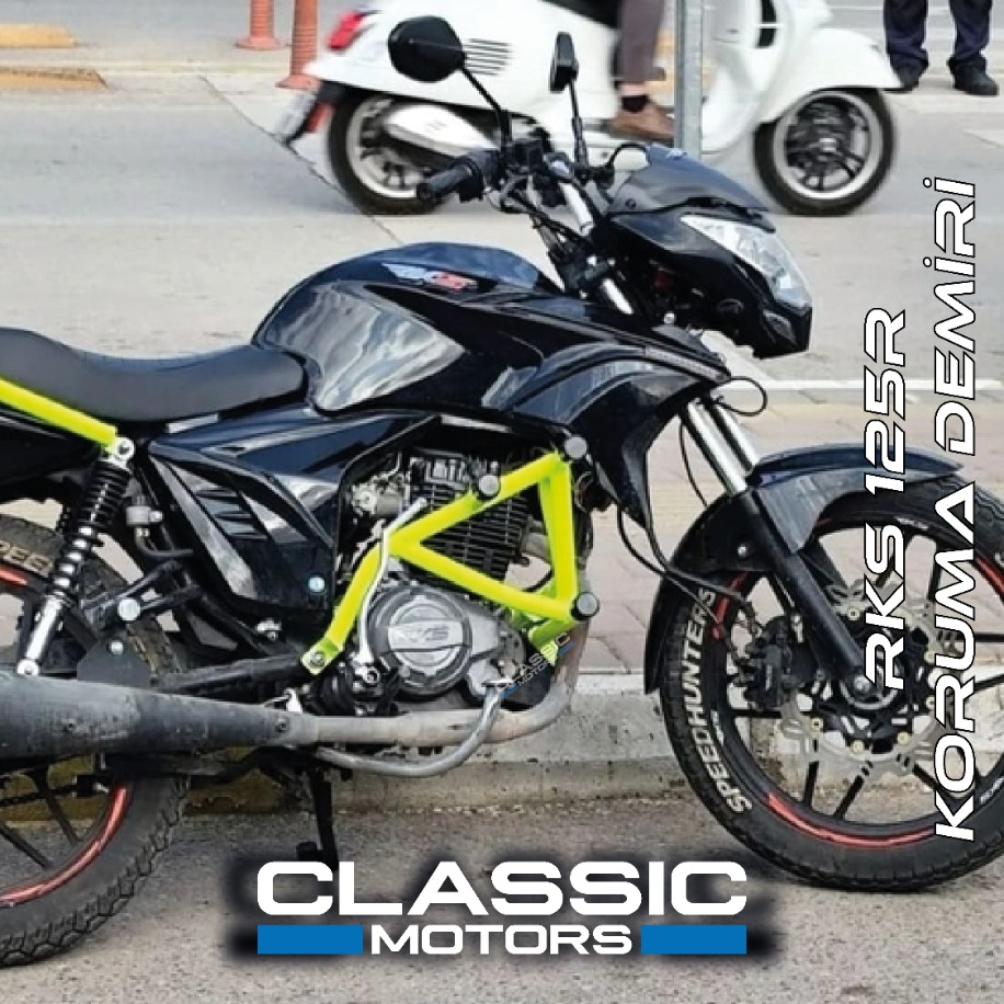 RKS 125R Uyumlu Ön & Arka Koruma Demiri Seti | Classic Motors