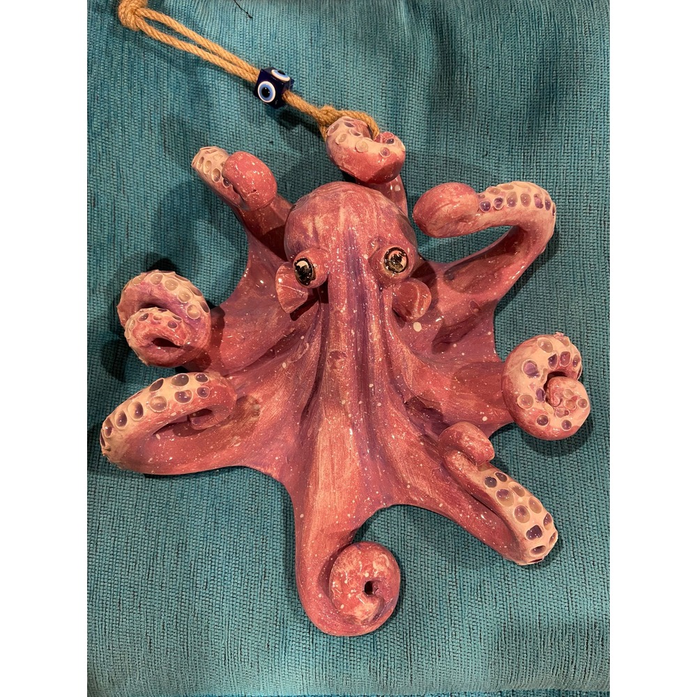 Hand Made Ceramic Octopus-El Emeği Seramik Ahtapot | Unique Hand Made ...