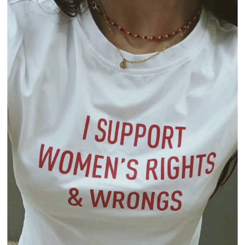 I Support women - T-Shirt | TIMELESS STUDIO