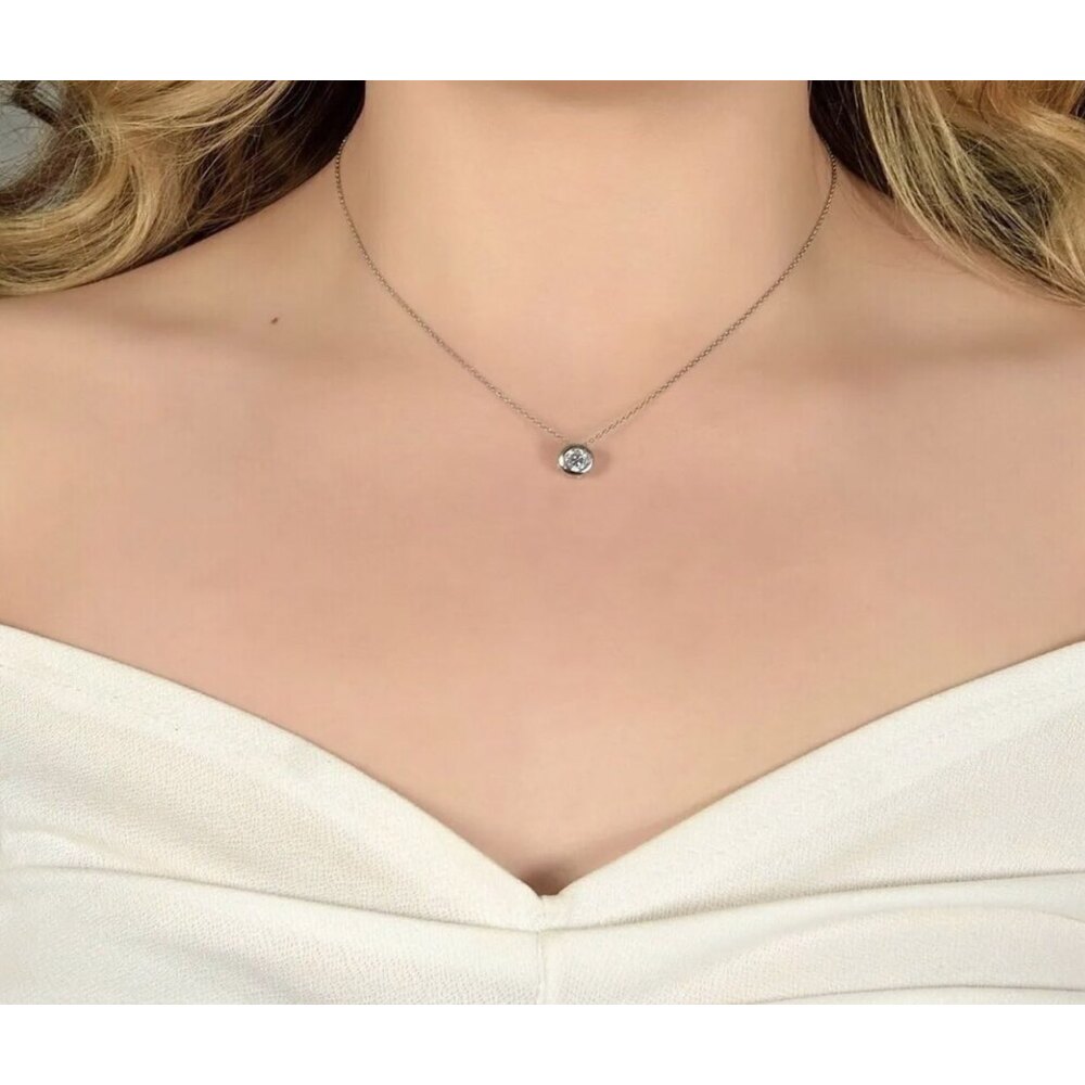 925 Ayar Gümüş Tektaş Kolye | EYLÜL SİLVER⭐️