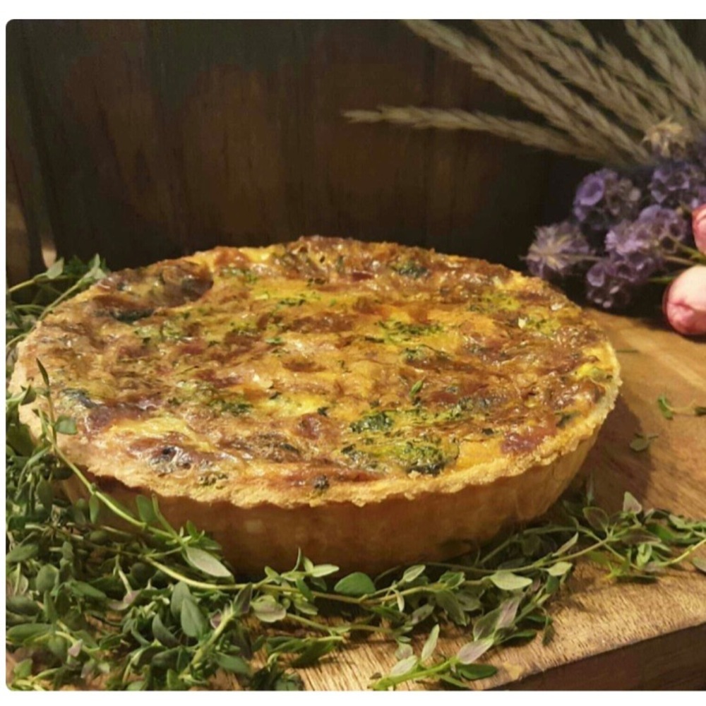 (6-8 Kişilik) Ispanaklı Peynirli Quiche | Ginger Istanbul