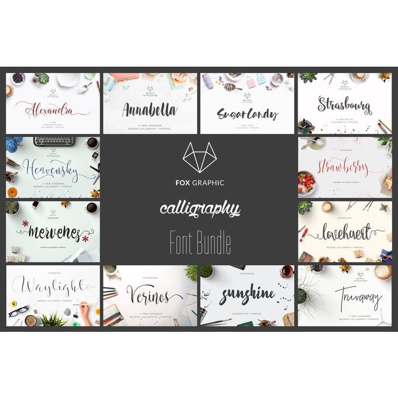 Font Bundle | Fox Graphic