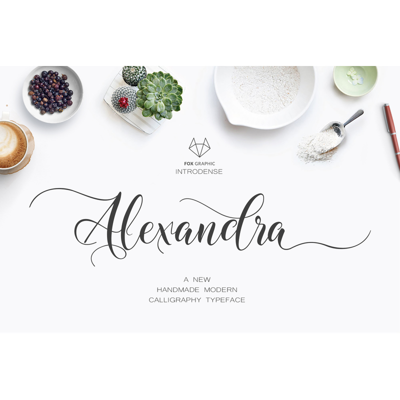 Alexandra Script | Fox Graphic