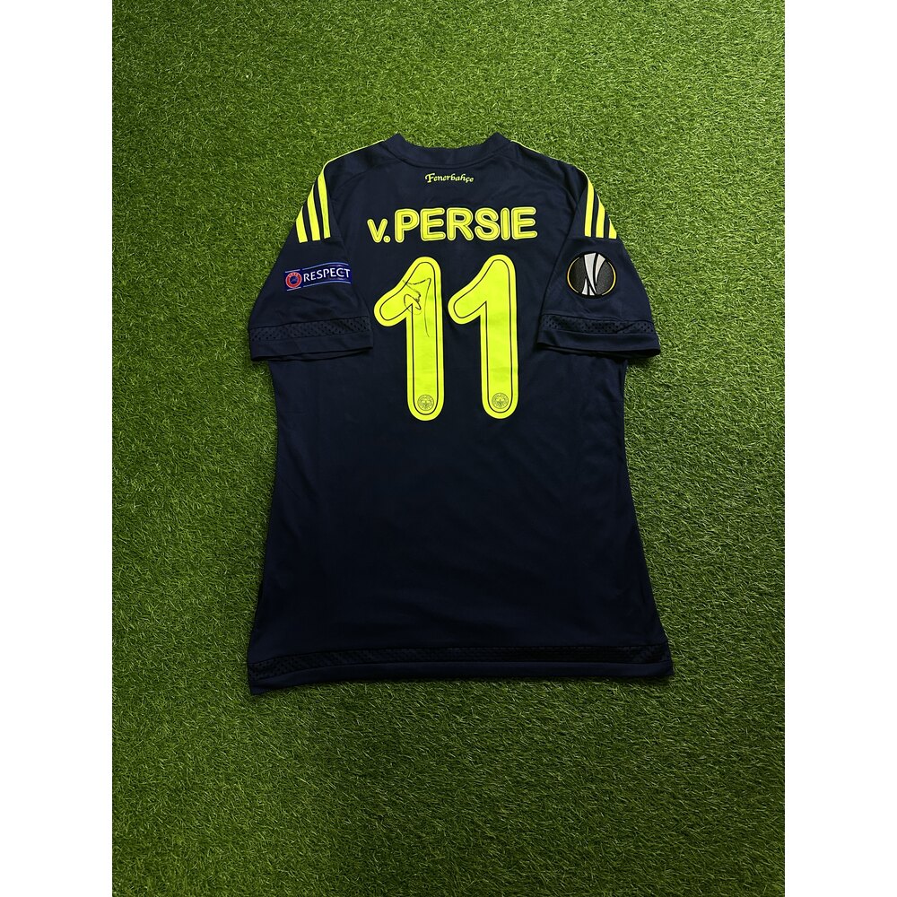 Orijinal 15/16 Sezonu Islak İmzalı Robin van Persie Maç Forması L beden ...
