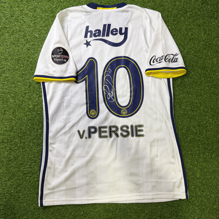 Orijinal 16/17 Sezonu Robin Van Persie Maçta Giydiği Islak İmzalı ...