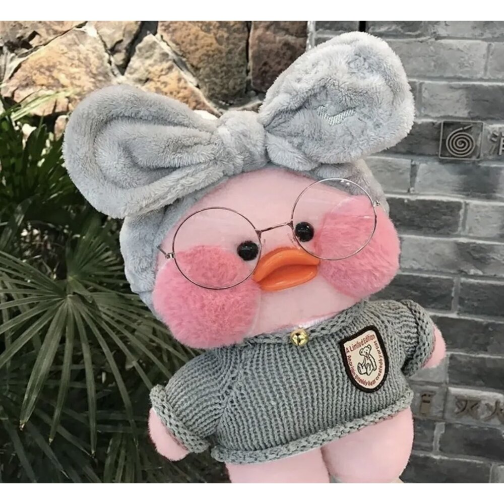 Lalafan ördek peluş oyuncak 30 cm aksesuarlı oyun arkadaşı | Happystore