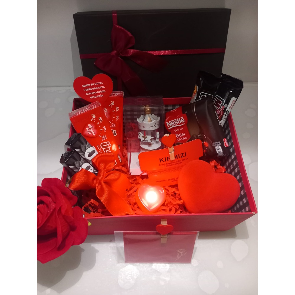 RED LOVER BOX | Hediye Çikolata
