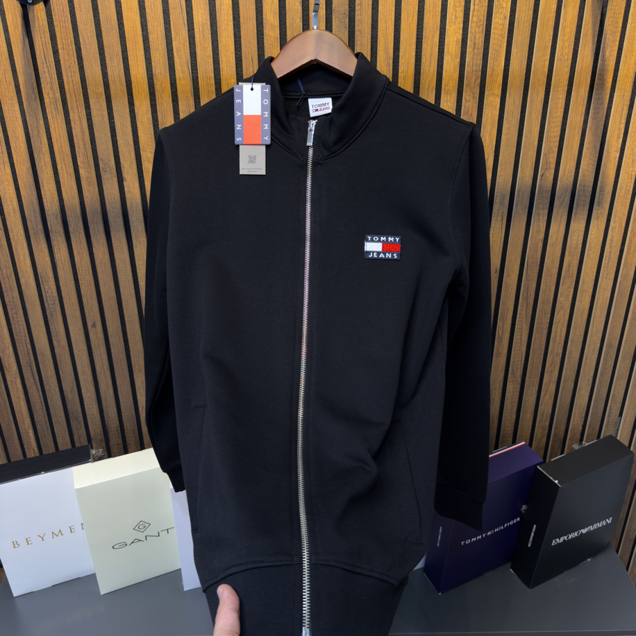 Tommy Hilfiger Tam Fermuar Ceket | LACOSAMET
