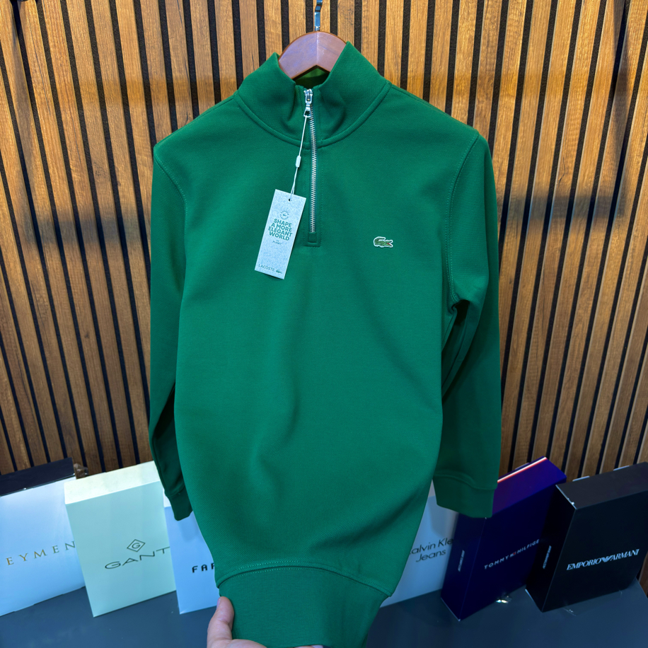 Lacoste Yarım Fermuar Sweat | LACOSAMET