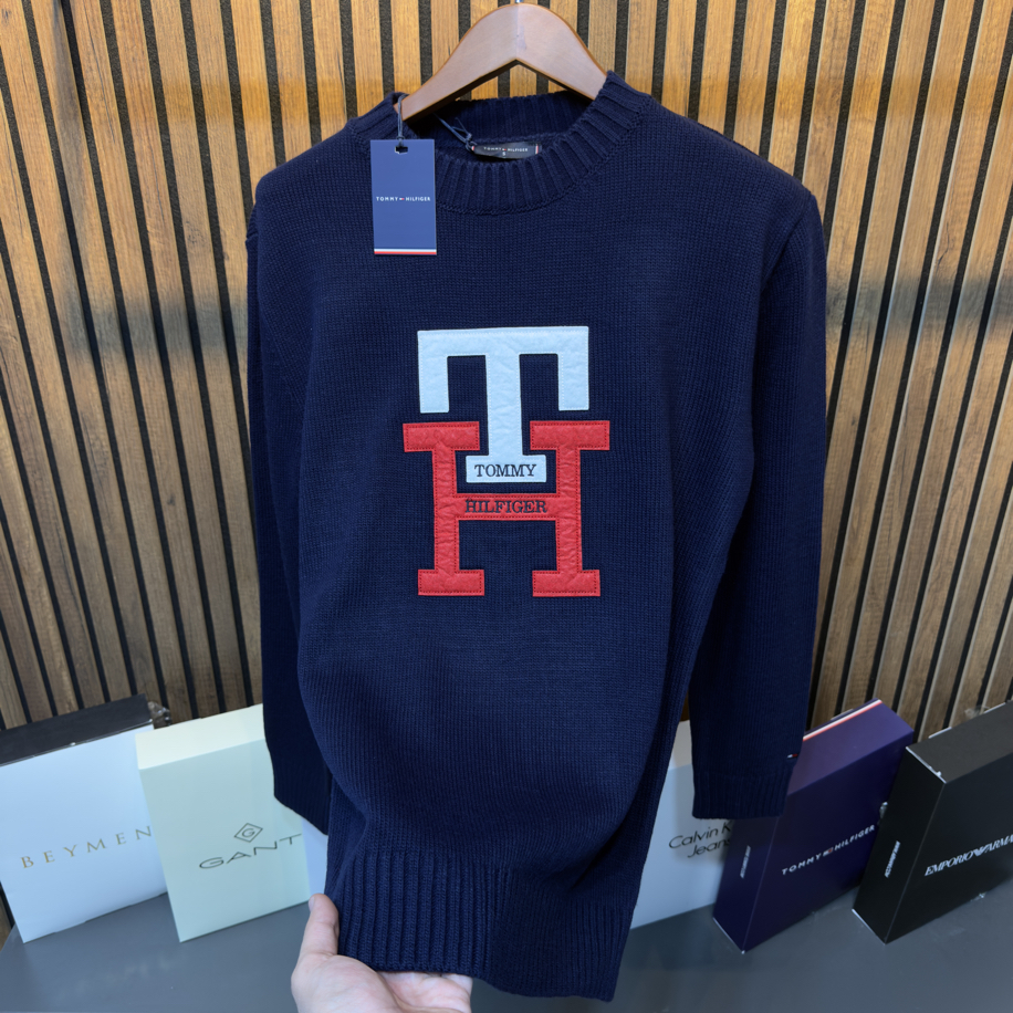 Tommy Hilfiger Örgü Kazak | LACOSAMET