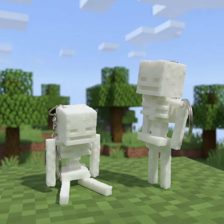 Minecraft Clicker Anahtarlık Seti | MiMay3D