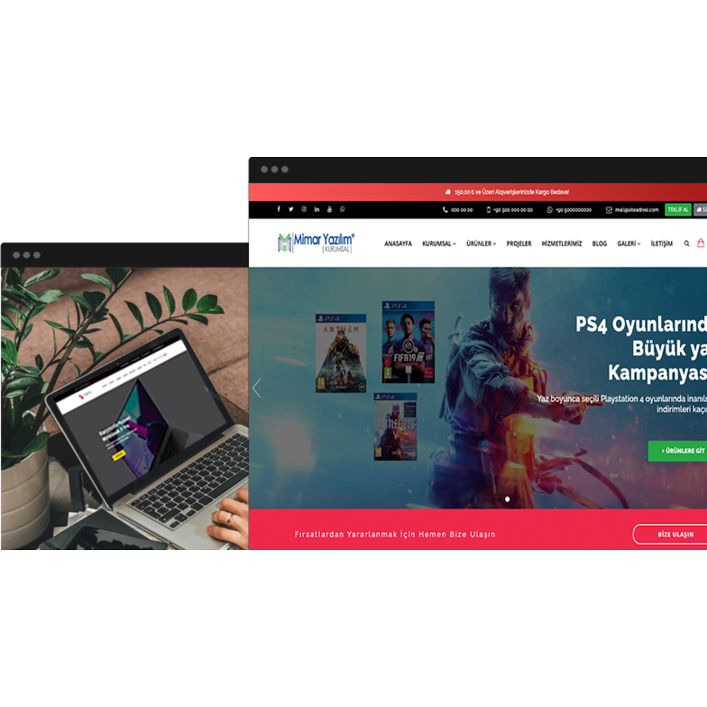 Kurumsal Web Yazılım Prestij Paket | Fuya Teknoloji