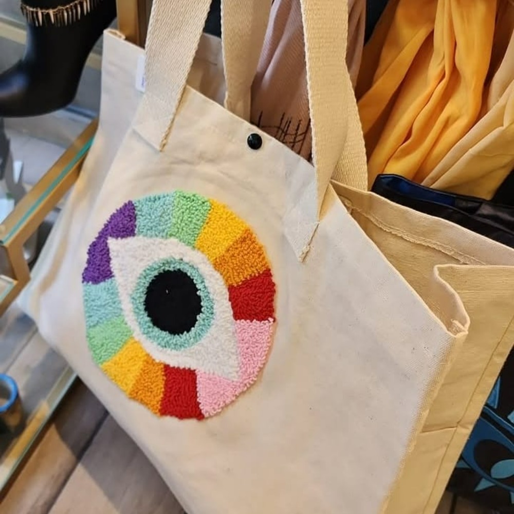 Punch kanvas bez çanta | Nazo Knits