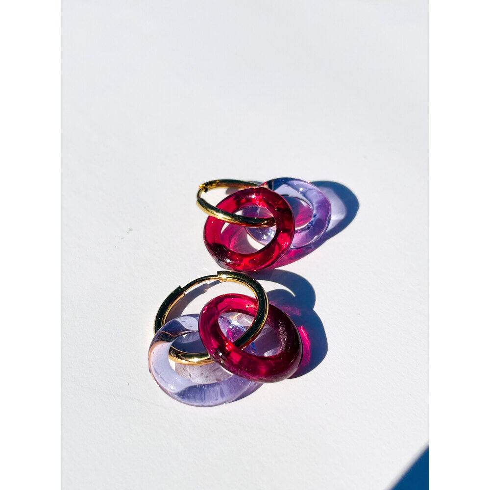 Joy Series / Ruby | Noble Glass Jewelry