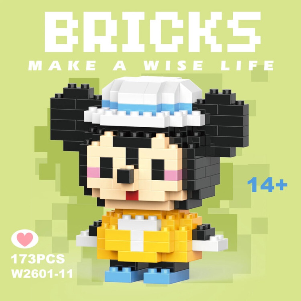 Mickey Mouse Mini Bricks | Nutechie Mini Bricks