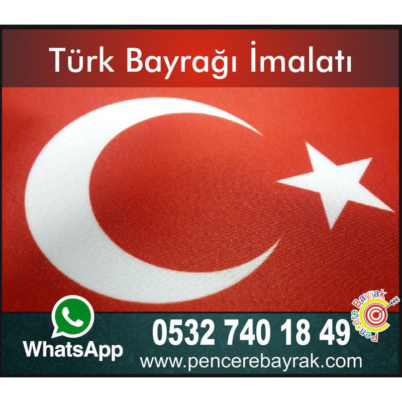 70x105 cm Raşel Türk Bayrağı | Pencere Bayrak