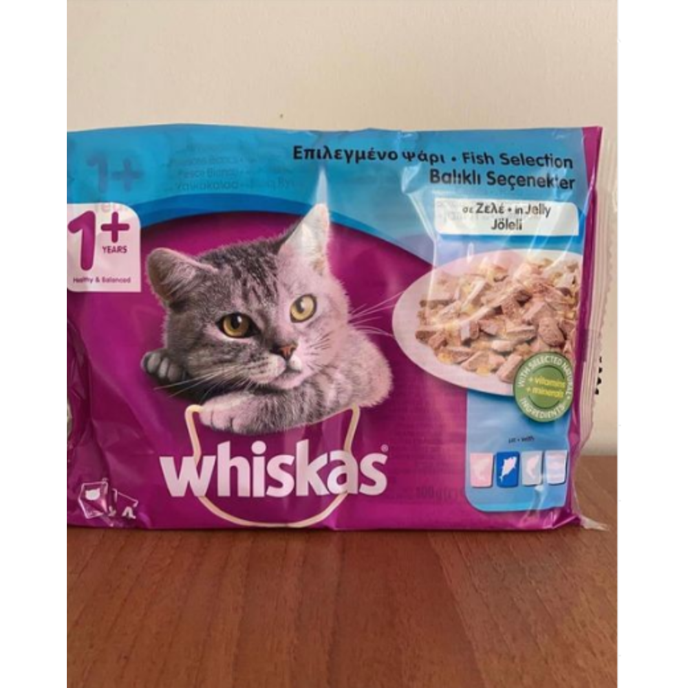 WHİSKAS 4’lü pouch. | PETMAN PETSHOP