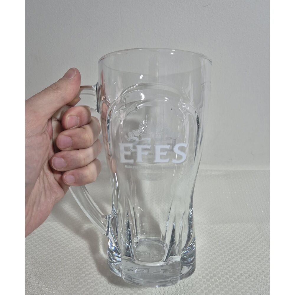 EFES PİLSEN KULPLU BİRA BARDAĞI 50 cl | RETRO PAZARI COLLECTION