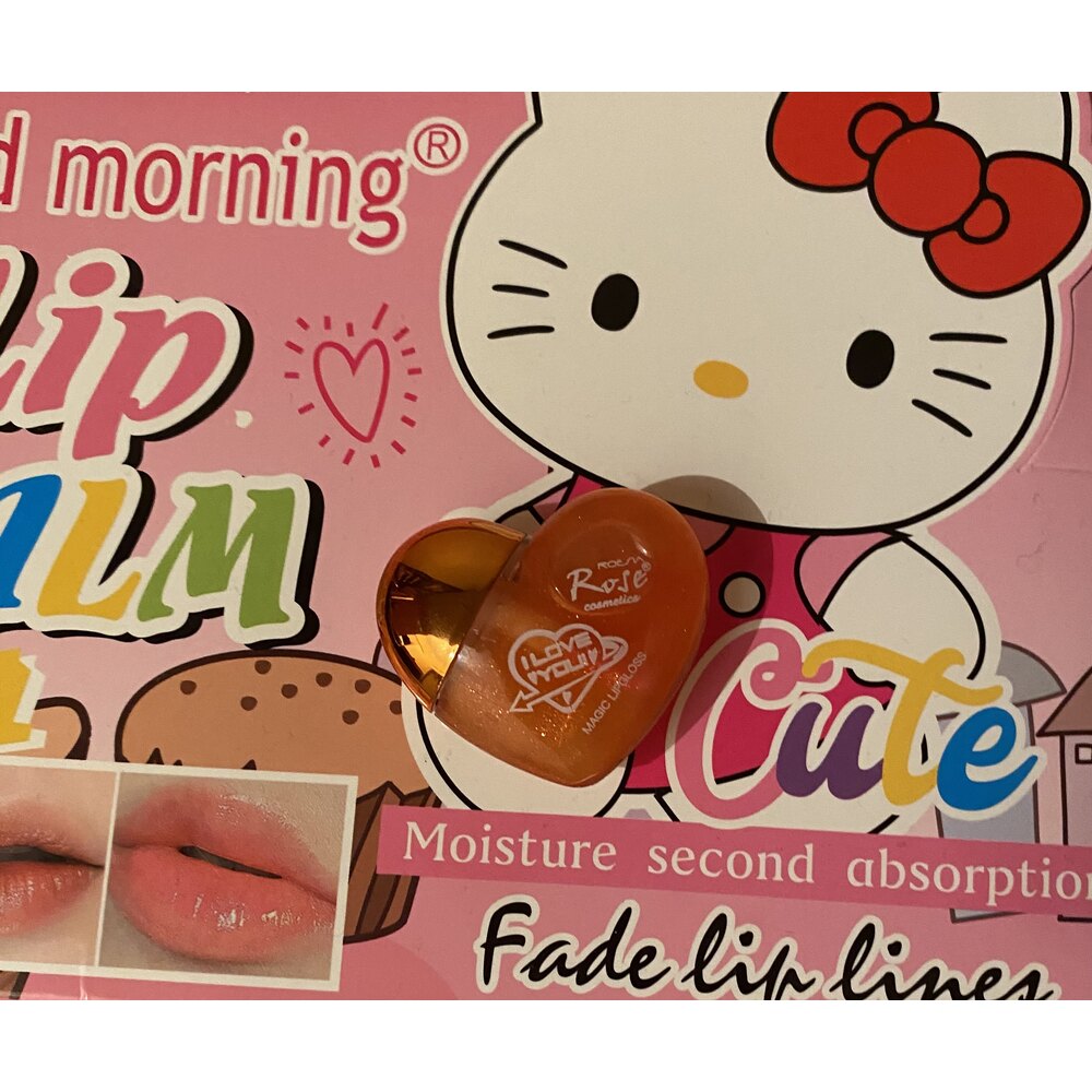Turuncu kalpli lip gloss | RoZercosmetics