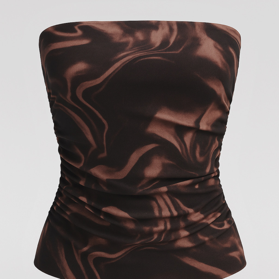 Straplez Batik Büstiyer | Sarius Clothing