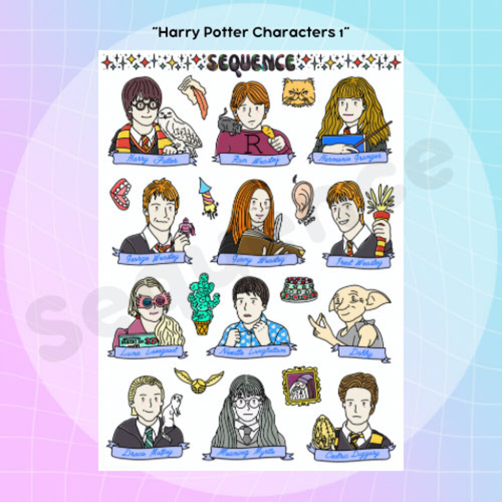 Harry Potter Characters 1 | Sequence Shop
