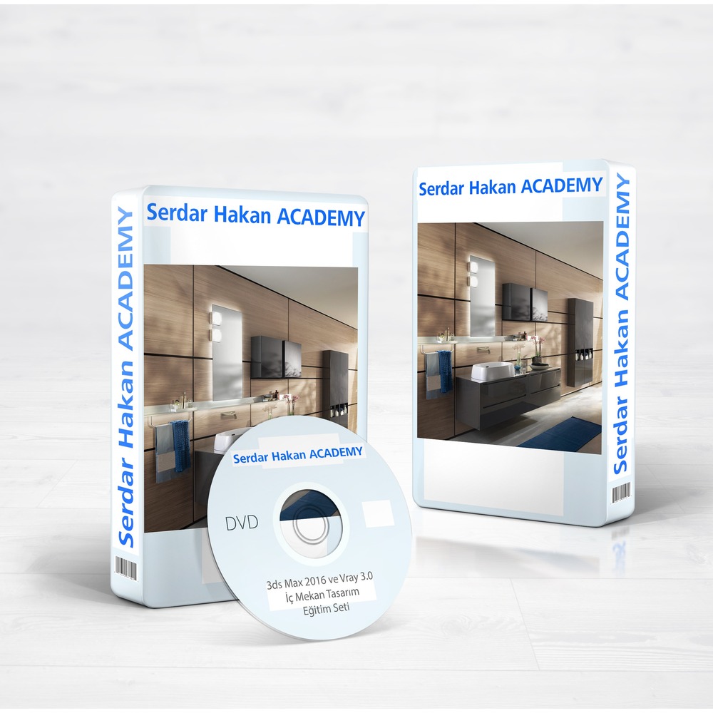 3DS MAX 2016 VE VRAY 3.0 İÇ MEKAN TASARIM EĞİTİM SETİ | Serdar Hakan ...