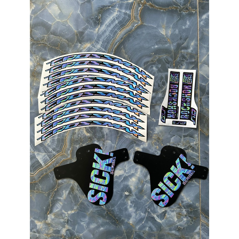 oil slick set | Sticker dükkanı