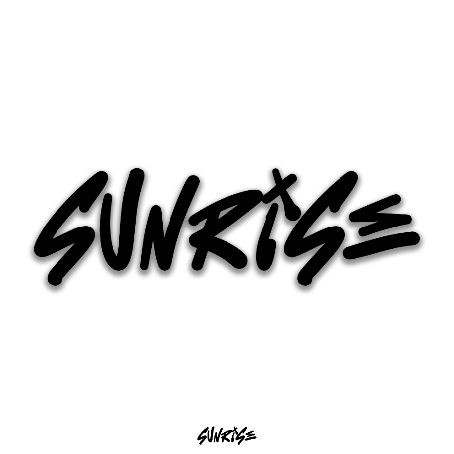 Sunrise Graffiti Karoser Sticker | SunRiseClub