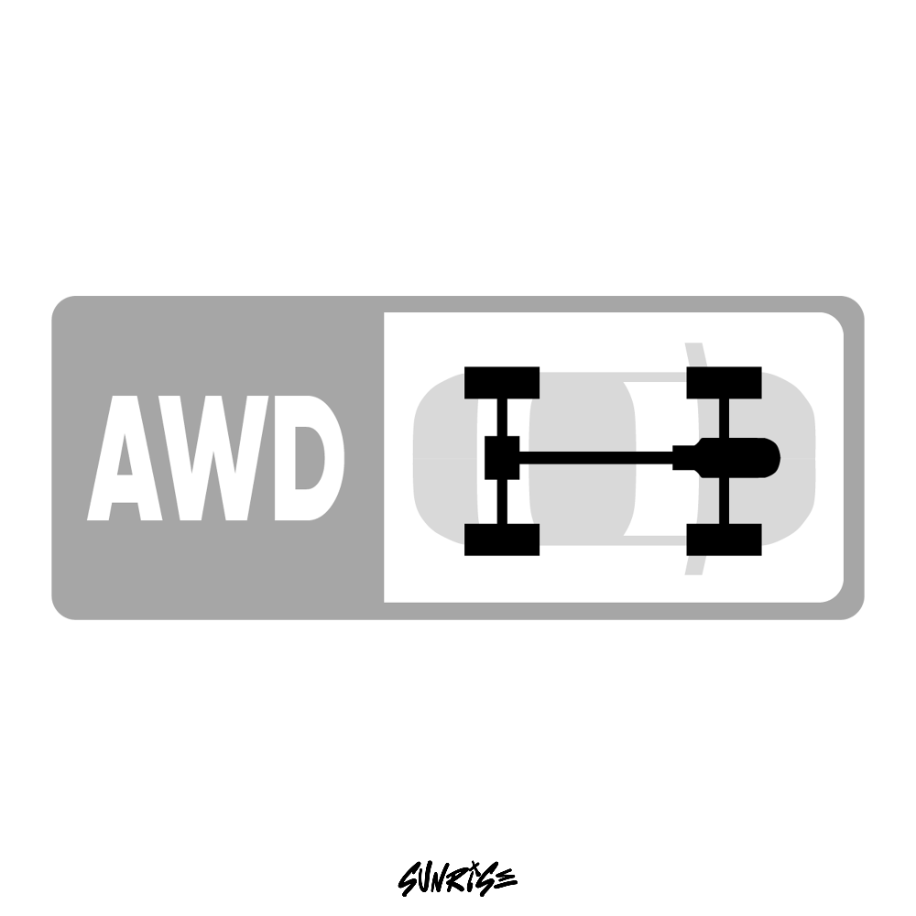 Forza Class AWD Sticker | SunRiseClub