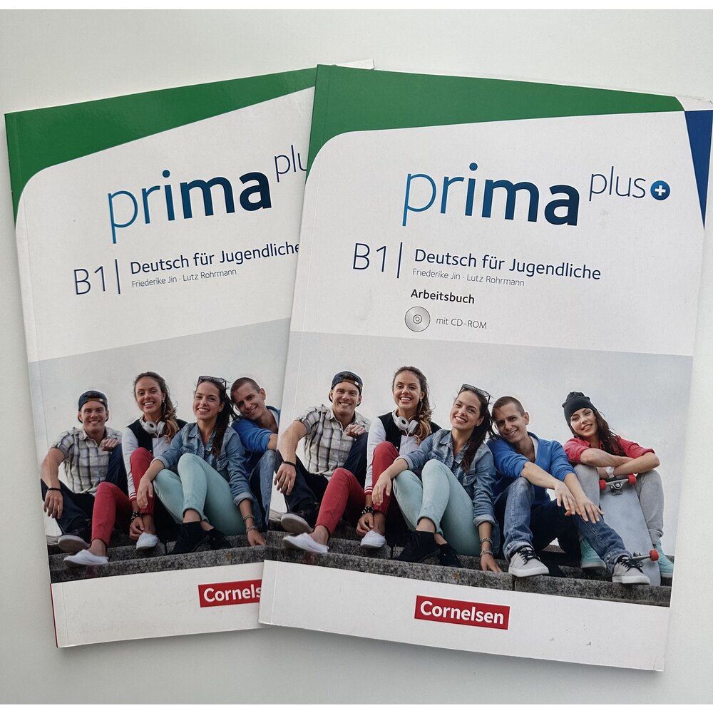 Prima Plus Deutsch für Jugendliche B1 (SET HALİNDE) | TestKitaplari