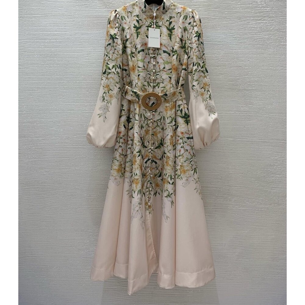 Royal Floral Dress | TUGBA KAYA ATELİER