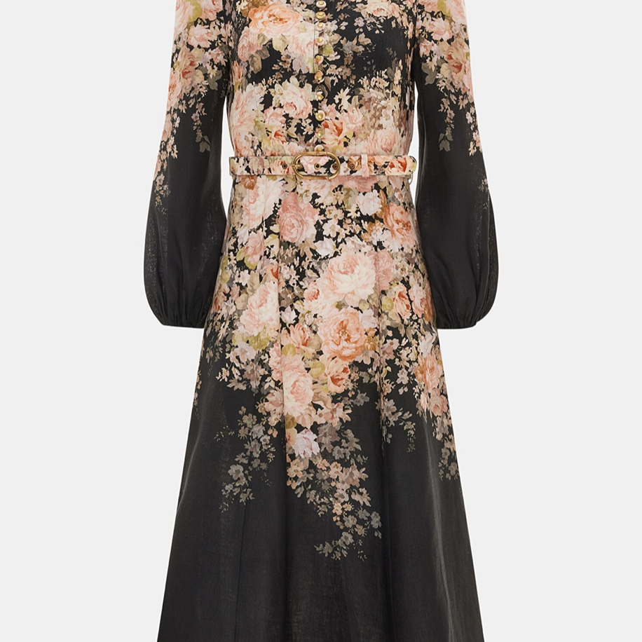 Royal Noir Dress | TUGBA KAYA ATELİER
