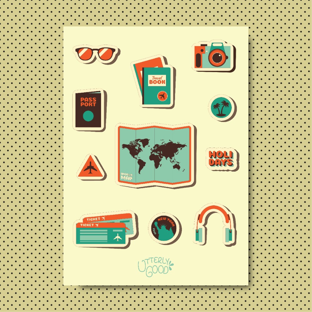 Travel Sticker | Utterly Good