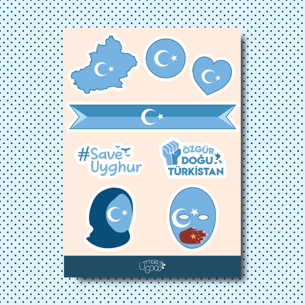Doğu Türkistan Sticker | Utterly Good