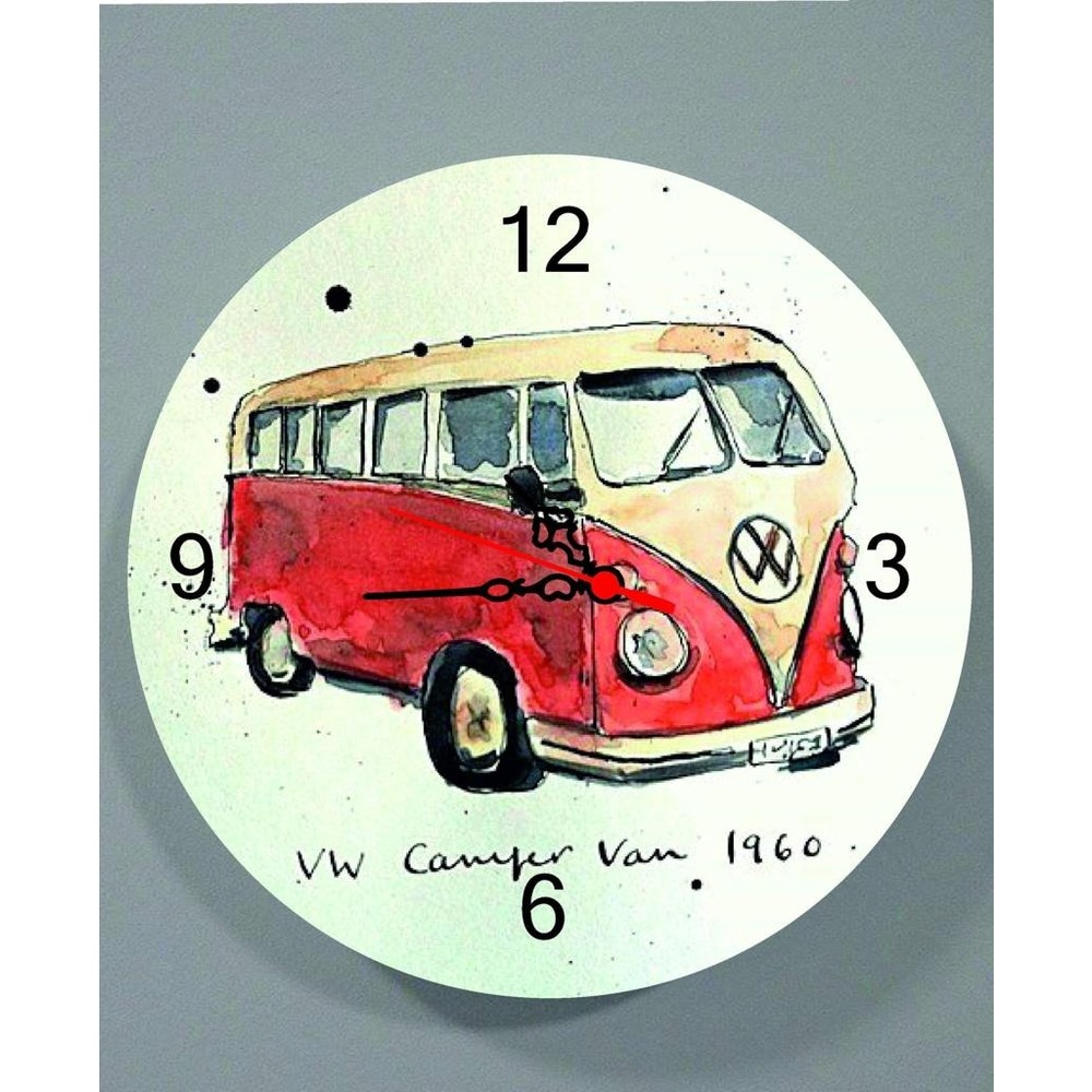 VW Campervan T1 Clock | VosBusShop