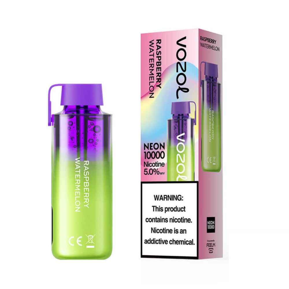 VOZOL 10000 RASPBERRY WATERMELON (AHUDUDU KARPUZ) | AURA TOBACCO