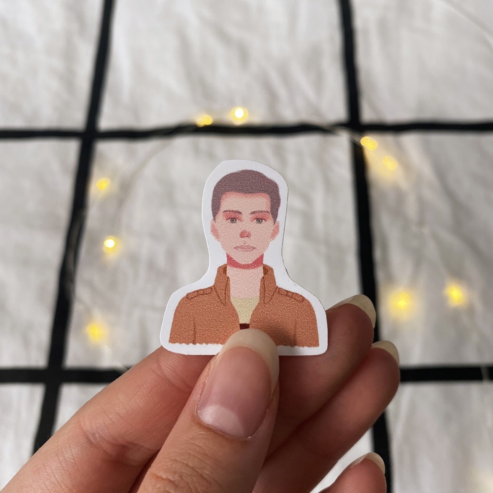 Attack on Titan Connie Springer sticker | alpheccasart