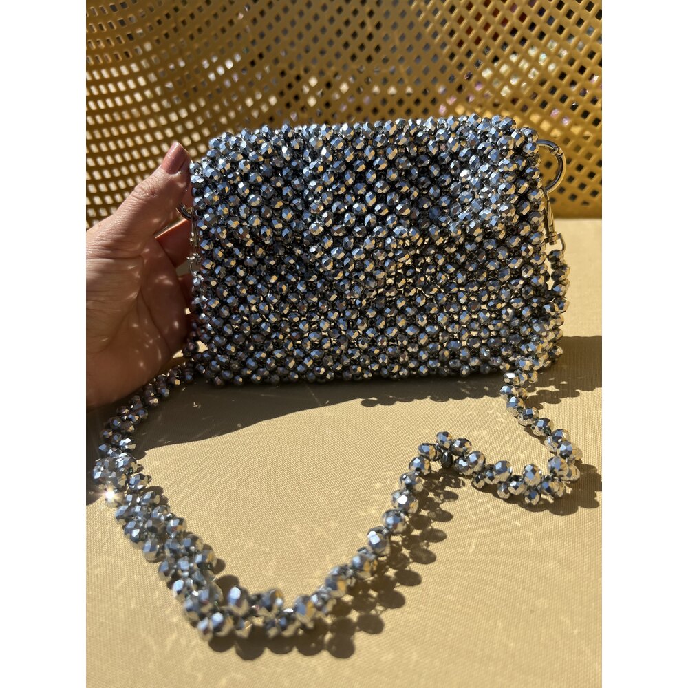 Silver Glam Bag | Alrin Official