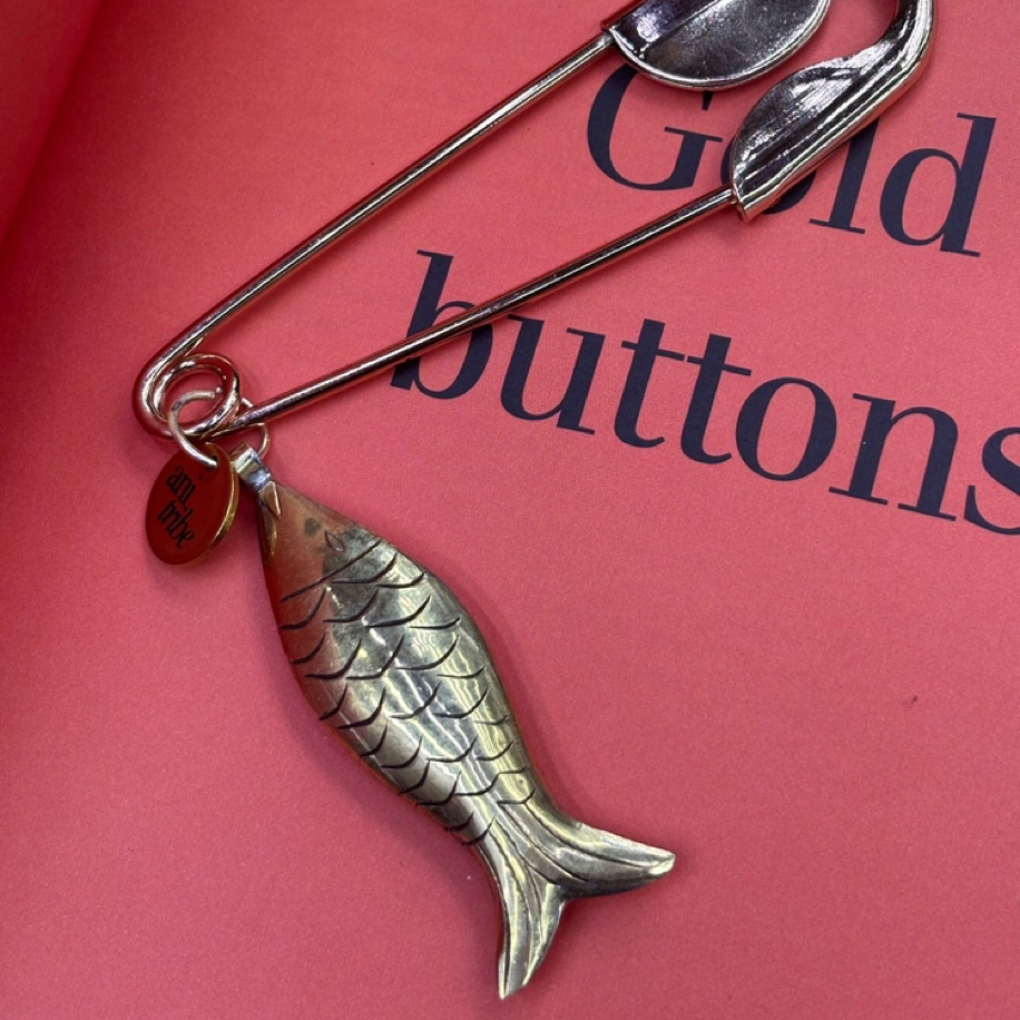 Silver Fish Pin | Ani Tribe