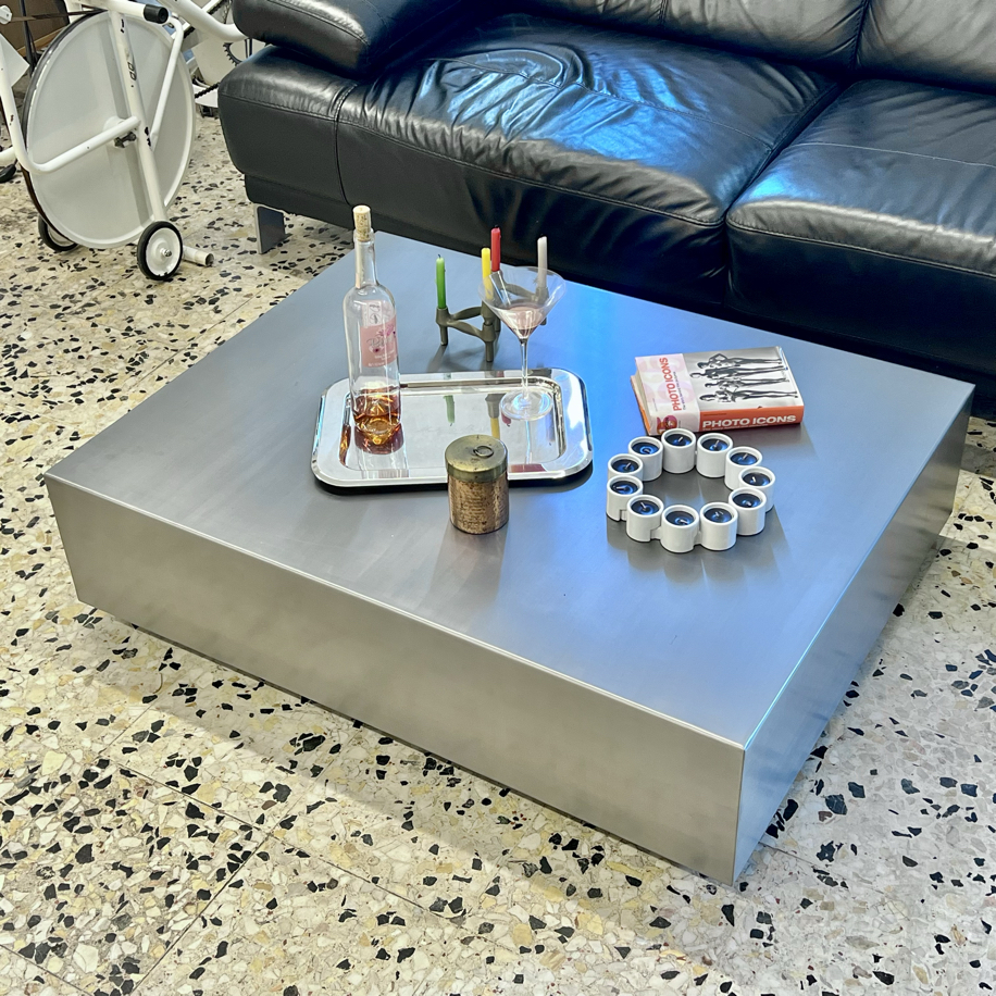 Industrial Chic Cubic Coffee Table | antrepo.co