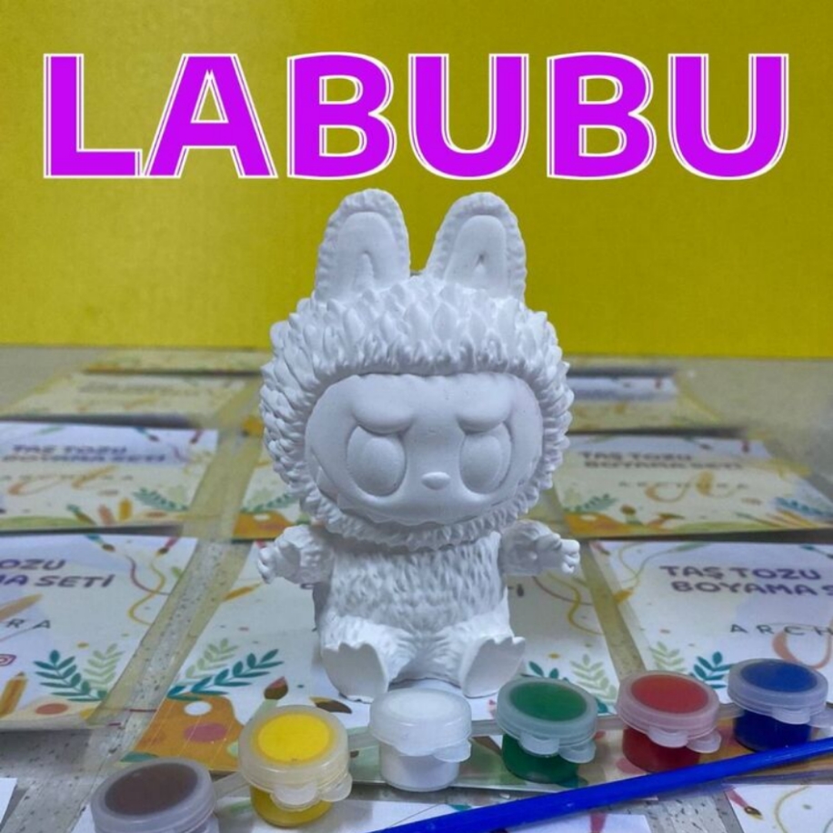 Labubu Taş Tozu Boyama Seti | Archura Dekorasyon