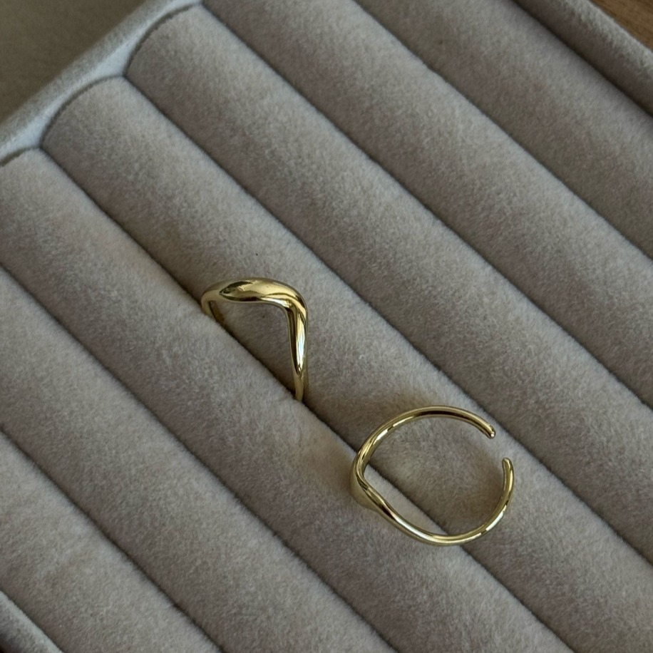 Xuping s model taşsız yüzük | Aslı Eke Aksesuar