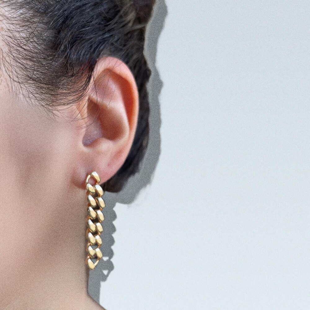 Chain Long Earrings | bejewel