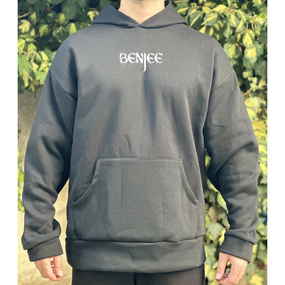 BENJEE BASIC HOODIE SİYAH | benjee